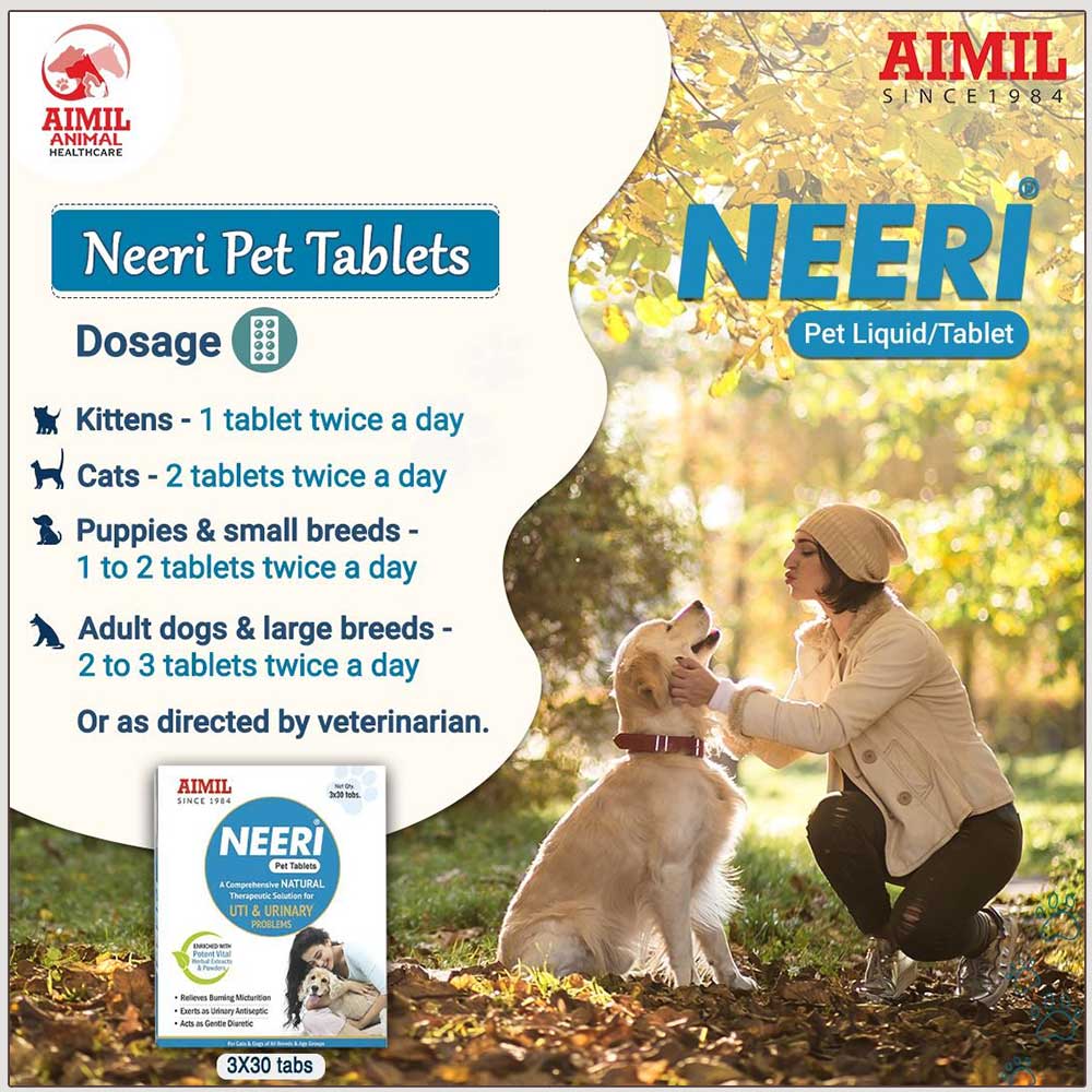 Buy Neeri Pet Tablets A Comprehensive Natural Therapeutic Solution for ...